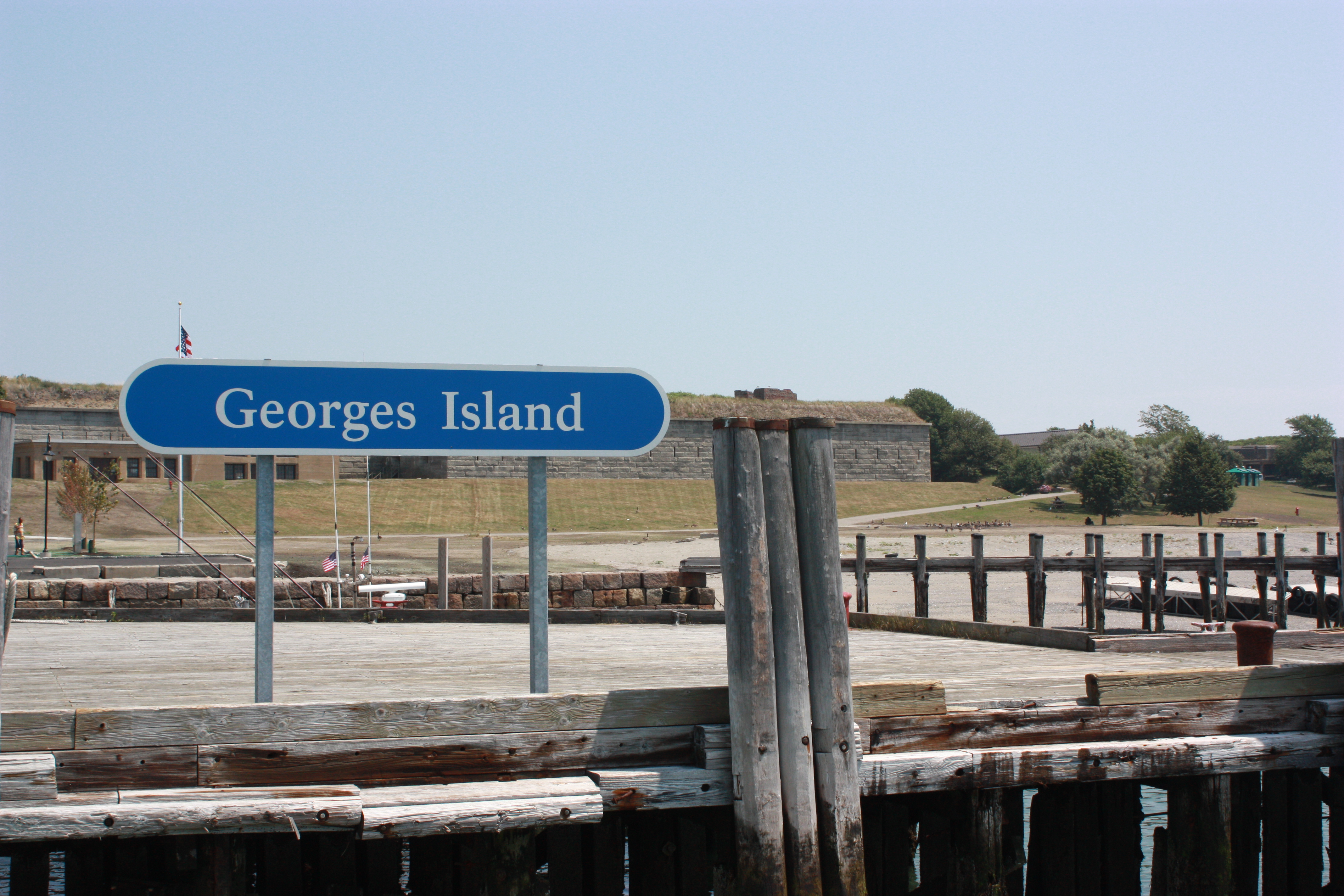 Exploring Boston Harbor’s Georges Island – Mac On the Map